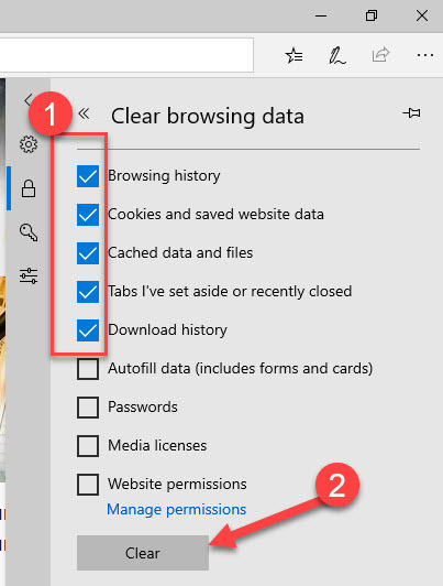 HOW TO: Clear Cache and Cookies: Chrome, Firefox, Edge, and Internet ...